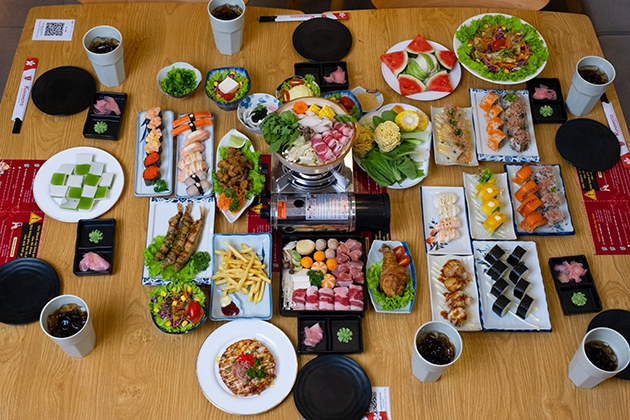 Buffet Sushi Sashimi & Hotpot Kunimoto Menu 399k hơn 70 món cao cấp ...