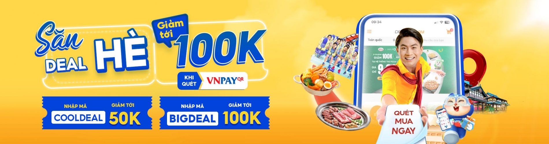 Dealtoday - Nền tảng mua sắm dịch vụ ưu đãi hàng đầu Việt Nam