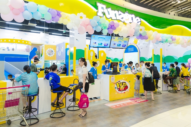 Vé vào cổng khu vui chơi nhà bóng Funzone Aeon Mall Long Biên - Áp dụng thứ 2 đến thứ 6